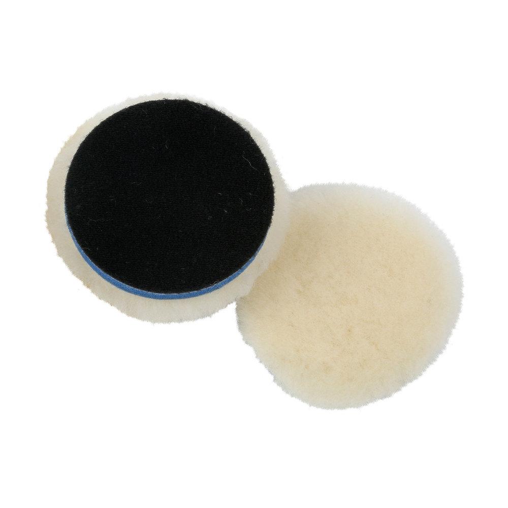 Lake Country 3.25" Low Lint Lambswool Pad w/ Foam Interface