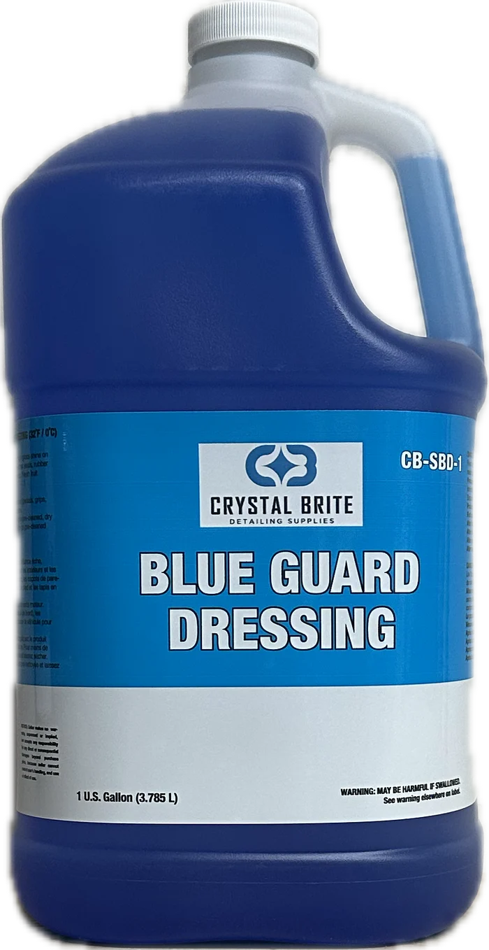 Crystal Brite Blue Guard Solvent Based Dressing (1 Gallon)